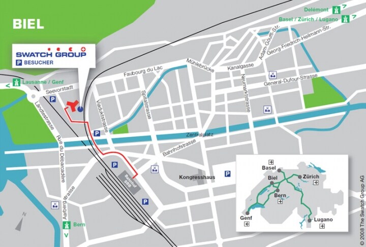 Hauptsitz der Swatch Group - Swatch Group